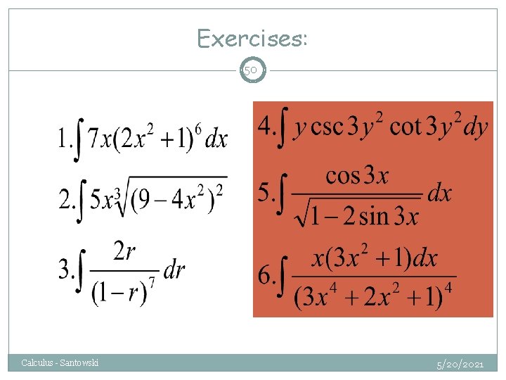 Lesson 45 Antiderivatives and the Rules of Integration