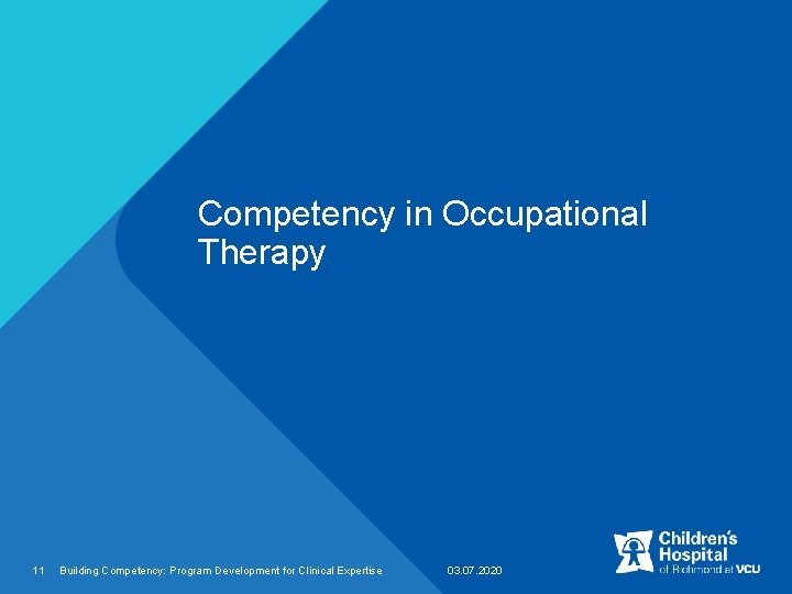 Building Competency Program Development for Clinical Expertise Sallie