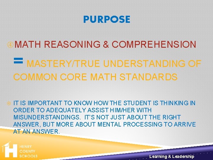 Parent University HOW TO MAKE LEARNING MATH FUN