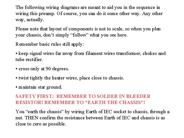5687 based simple preamp Basic layout DIY Paradise