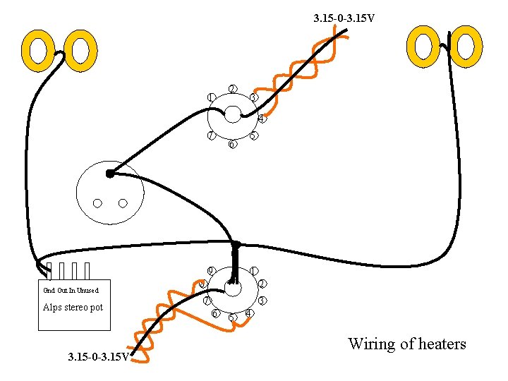 5687 based simple preamp Basic layout DIY Paradise