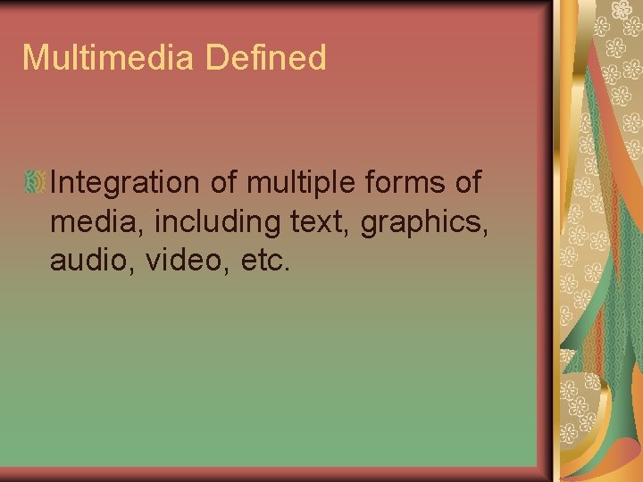 Power Point Presentations Understand uses of presentation software