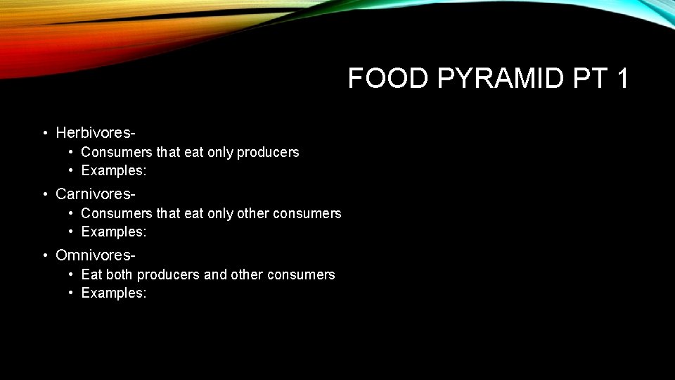 CHAPTER 3 CWEB OF LIFE How do living