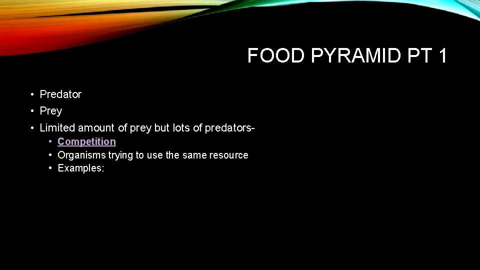 CHAPTER 3 CWEB OF LIFE How do living