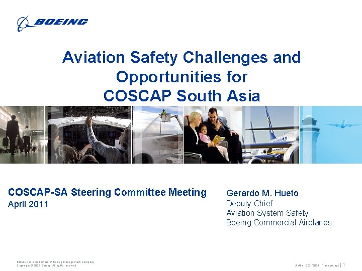 Aviation Safety Challenges and Opportunities for COSCAP South