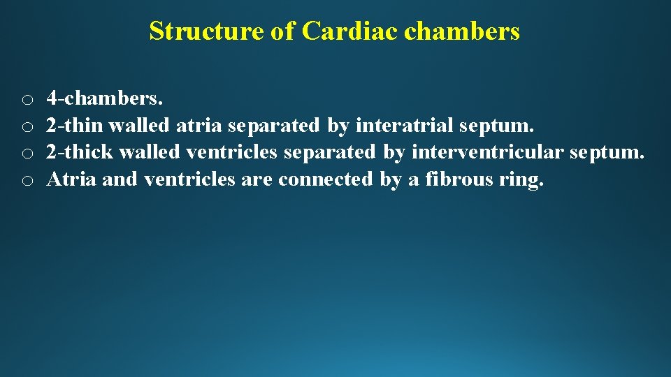 Circulatory System o Ensures the exchange of substances