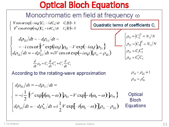 Atomradiation Interaction Einsteins coefficients represent a ...