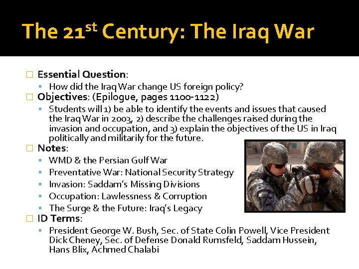 Mr Everett 4 112 FebruaryJune 2009 US History
