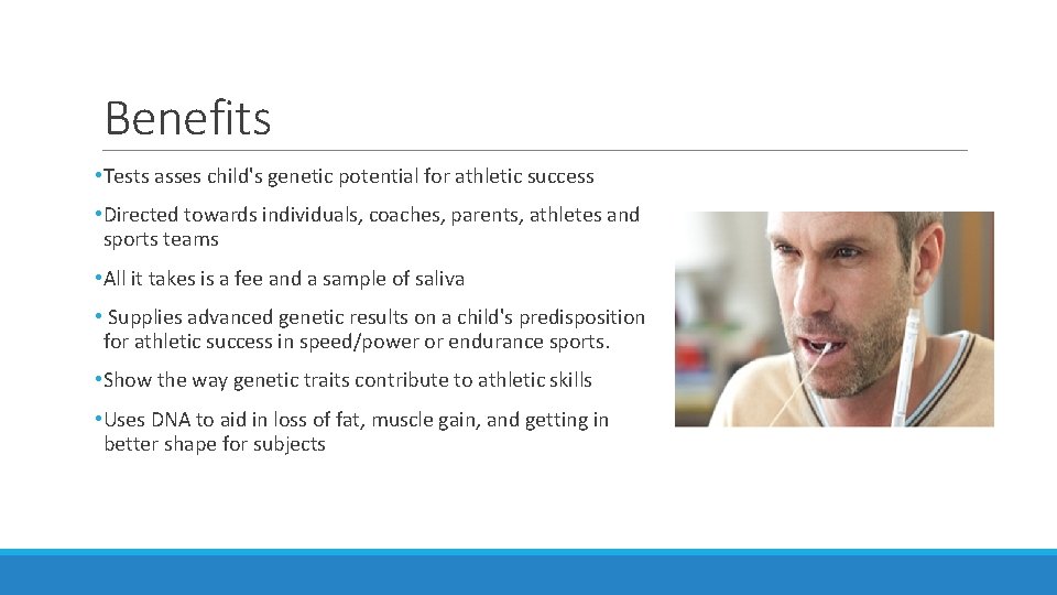 Genetic Profiling for Athletes BY LYNDSAY AND BRONYA