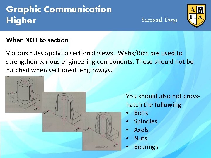 Graphic Communication Higher Sectional Drawings Graphic Communication ...