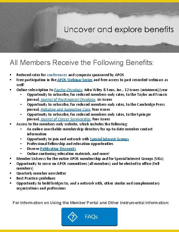 2019 MEMBER GUIDE Welcome WERE SO GLAD YOURE