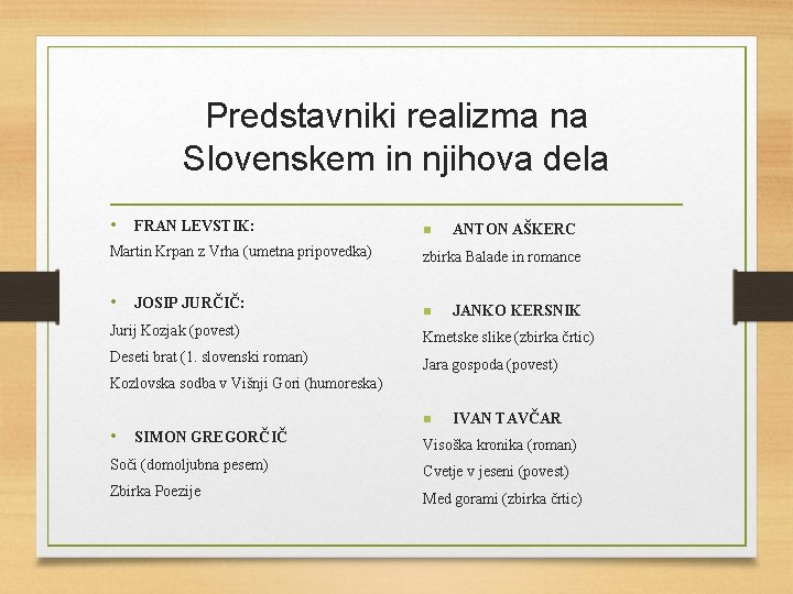 OD ROMANTIKE DO REALIZMA 1848 MARNA REVOLUCIJA 1881