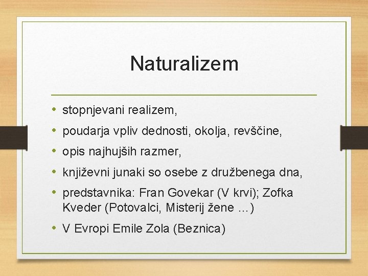 OD ROMANTIKE DO REALIZMA 1848 MARNA REVOLUCIJA 1881