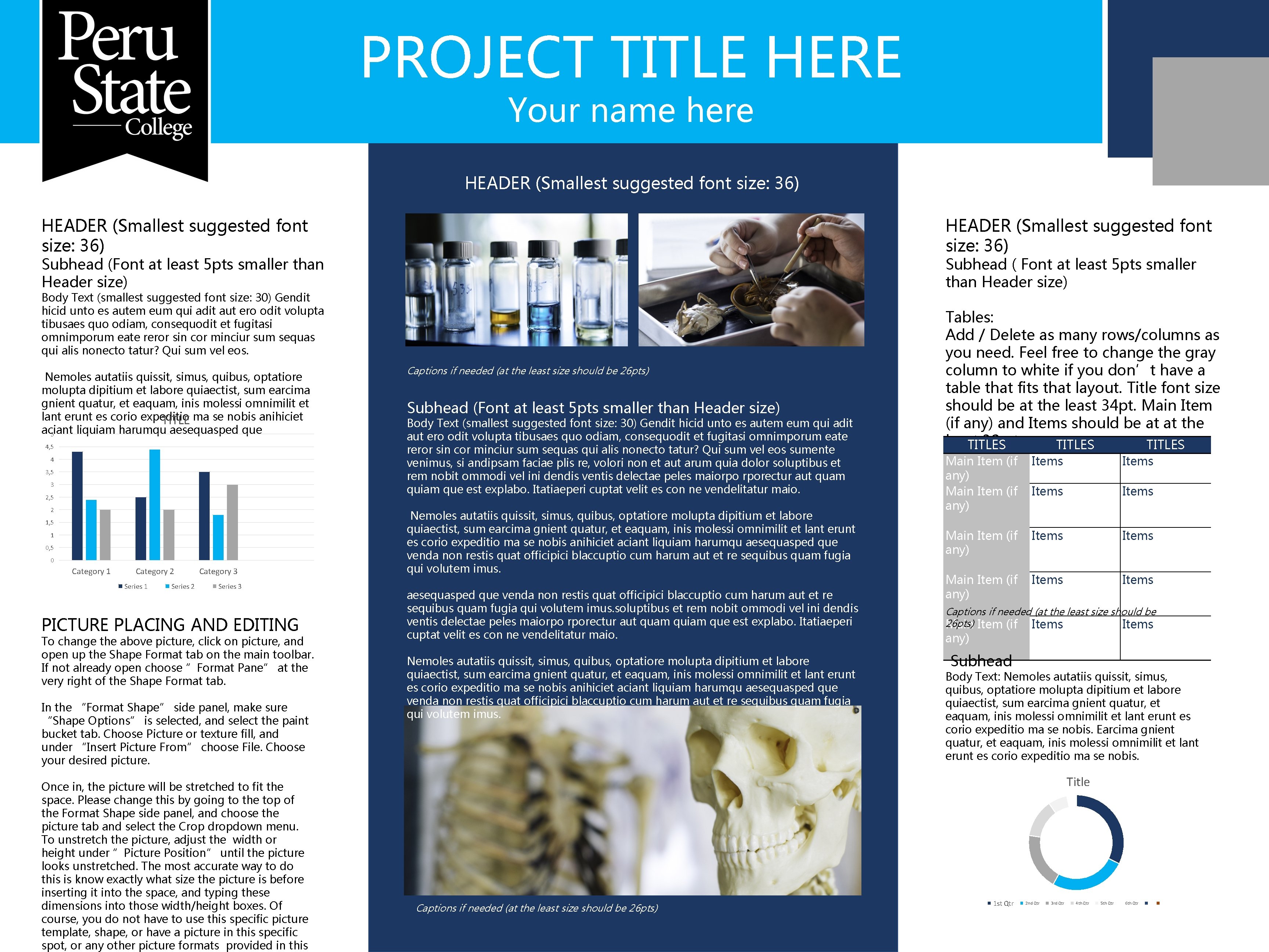 INSTRUCTIONS All of these templates have been set