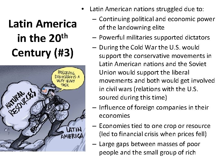 Modern World History Unit 5 Assign 3 Latin