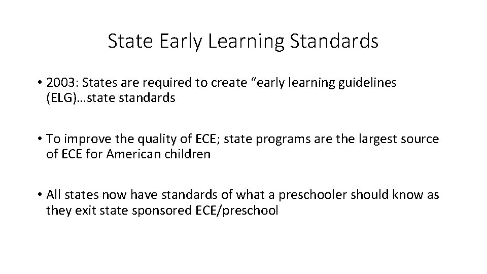 LAMC CD 2 Week 3 What are Early