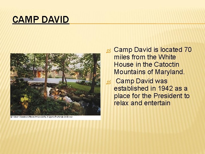 JIMMY CARTER AND THE CAMP DAVID ACCORDS JIMMY