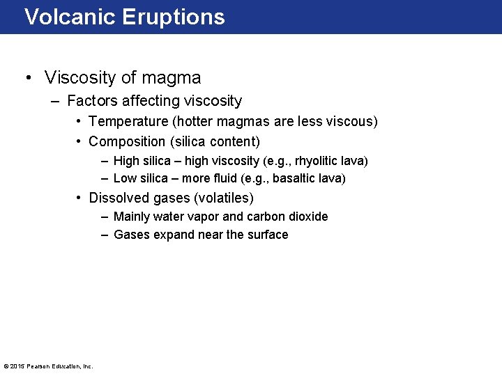 Chapter 9 Lecture Earth Science Fourteenth Edition Volcanoes