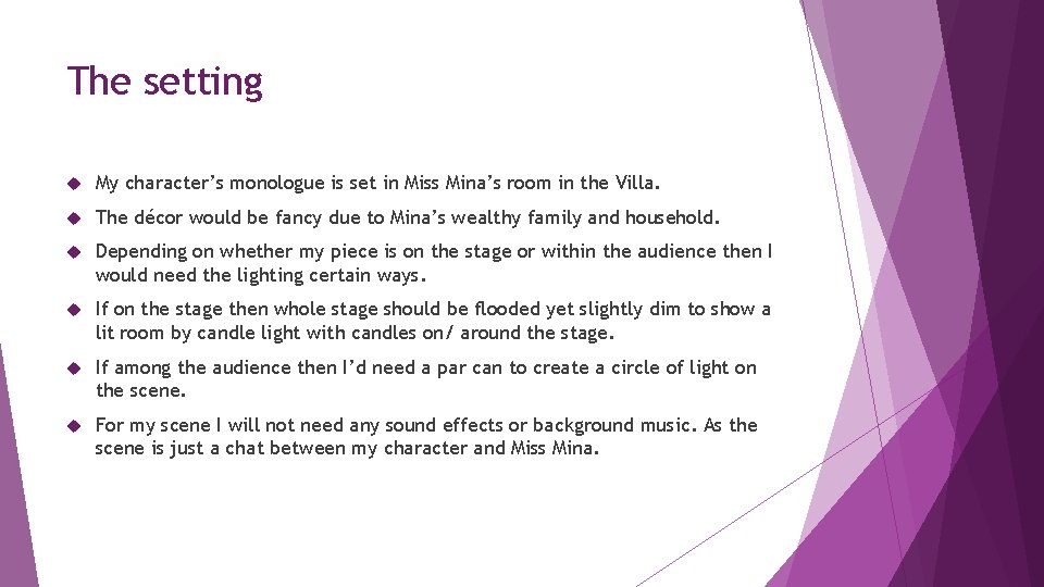 Dracula character presentation By Emily Doncaster The author