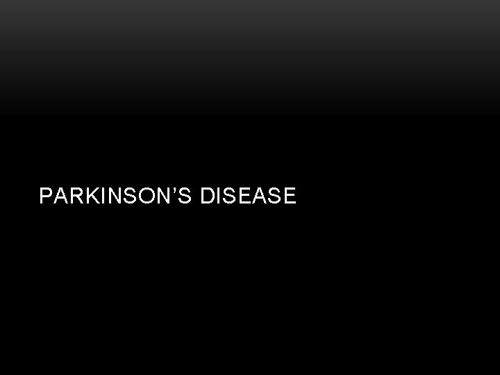 DISORDERS OF THE NERVOUS SYSTEM HS 1 Section