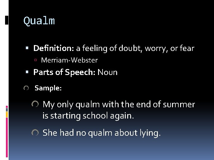 To Kill a Mockingbird Ms Dombrow VOCABULARY PT