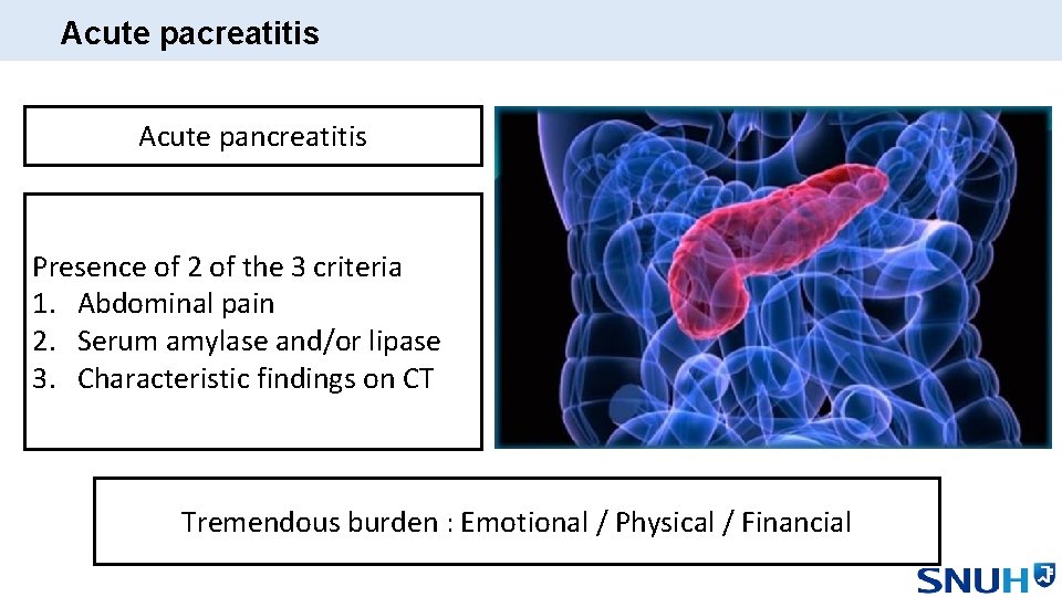 Risk factors of progression from acute pancreatitis to