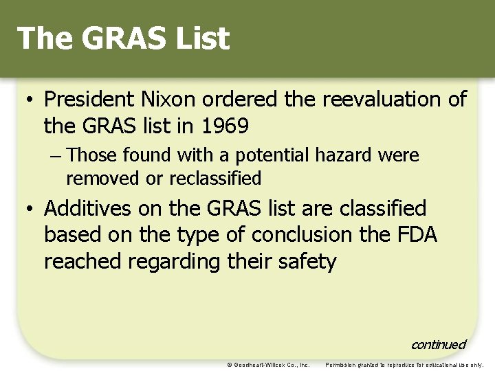 Chapter 16 Additives Producing Desired Characteristics in Foods