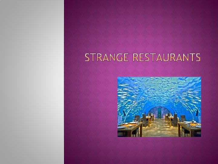 In the only rotating hotel in the world