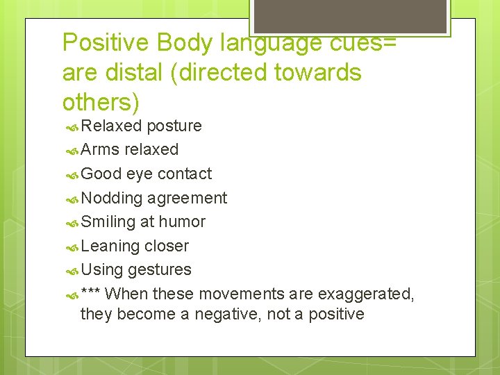 Nonverbal communication Chapter 4 Objectives Distinguish between verbal