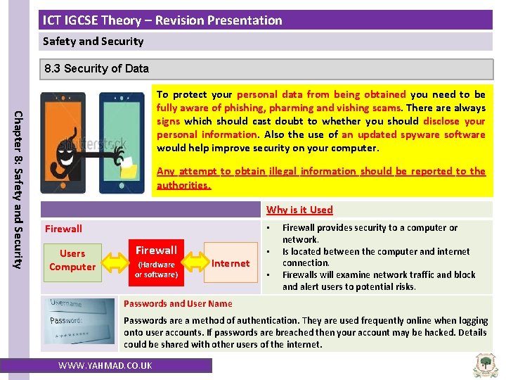 ICT IGCSE Theory Revision Presentation Safety and Security