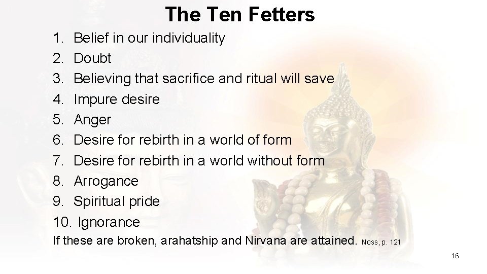 An Introduction to Buddhism Jim Sutherland Ph D