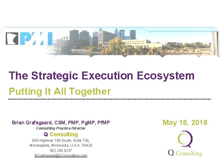 The Strategic Execution Ecosystem Putting It All Together