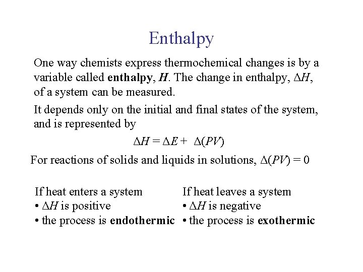 UNIT 3 Chapter 5 Energy Changes Continued Learning