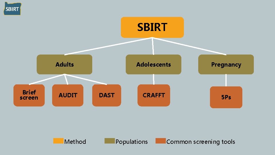 SBIRT with Adolescent Patients Jim Winkle MPH Last