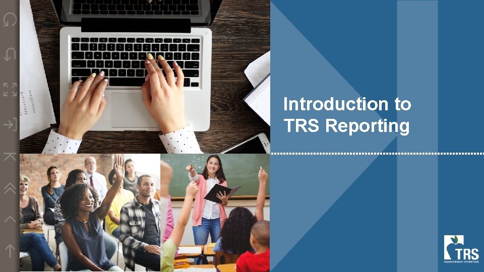 Introduction to TRS Reporting Disclosure This presentation is