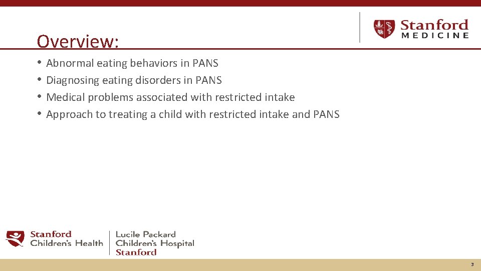 Disordered Eating in PANS Inflammatory Brain Disorders Conference