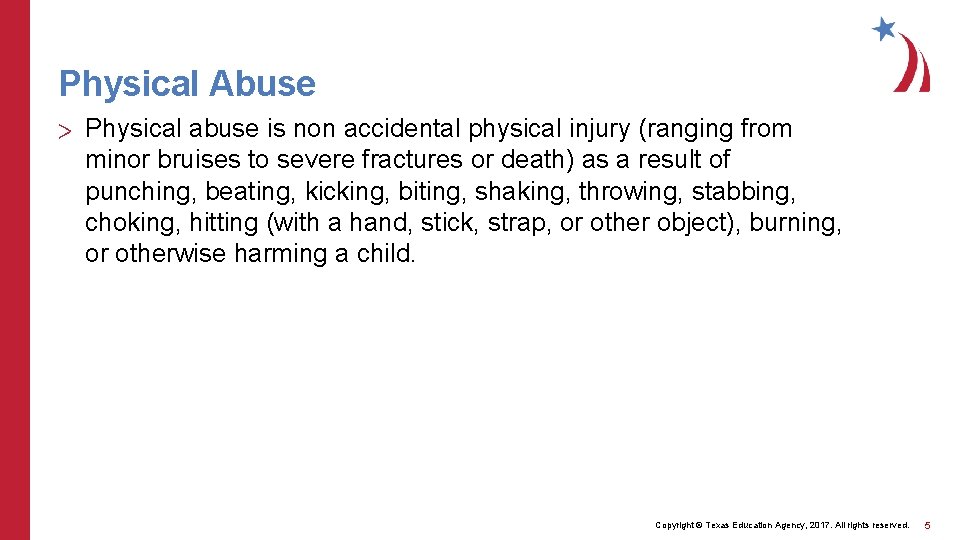 Strategies to Deter Child Abuse Child Guidance Copyright