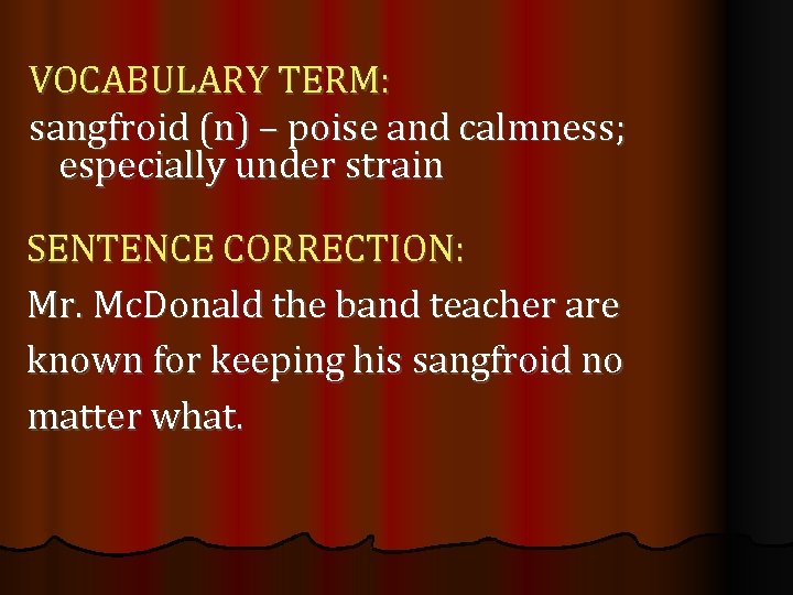 GRAMMAR RULE OF THE WEEK Use commas to