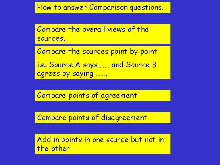 Comparison Questions Exiles and Immigrants ES 2 For