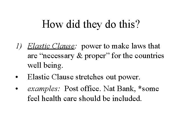 New Unit CONSTITUTIONAL LAW Term PREAMBLE Opening statement