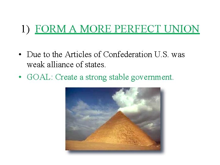 New Unit CONSTITUTIONAL LAW Term PREAMBLE Opening statement