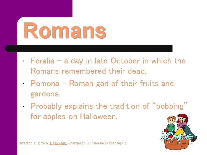 HALLOWEEN Main Points Ancient Origins Evolution of a