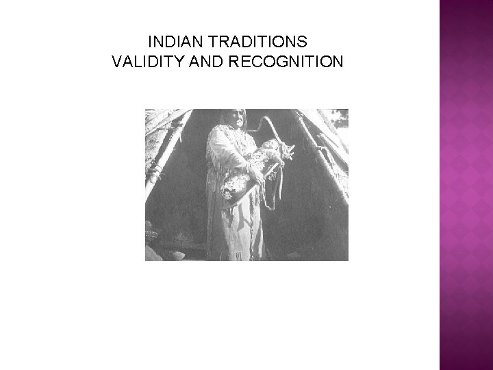 COMMON GROUND PRESERVING INDIAN FAMILIES AND TRIBES TRIBES