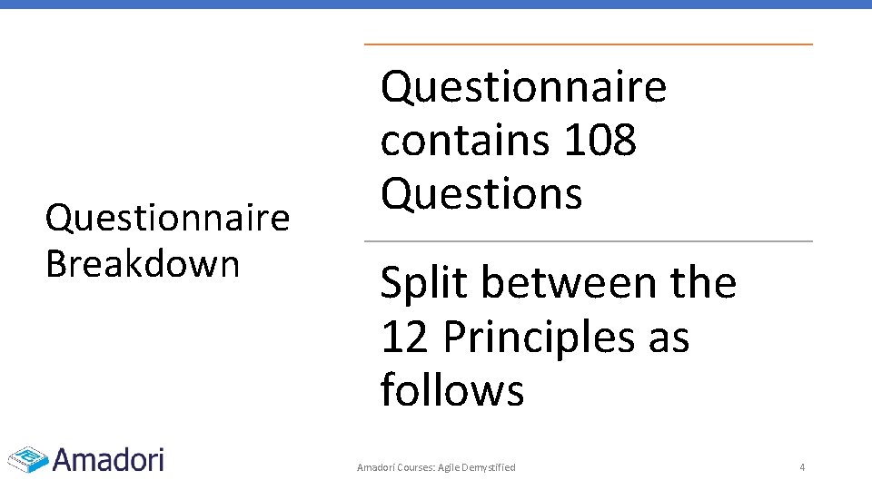 Agile Questionnaire How to Interpret Your Results Agile
