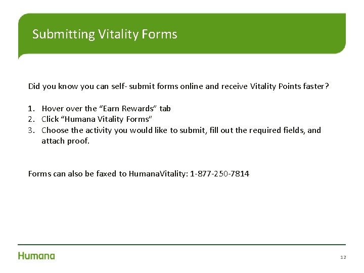 Pinellas County Schools What is Humana Vitality Humana