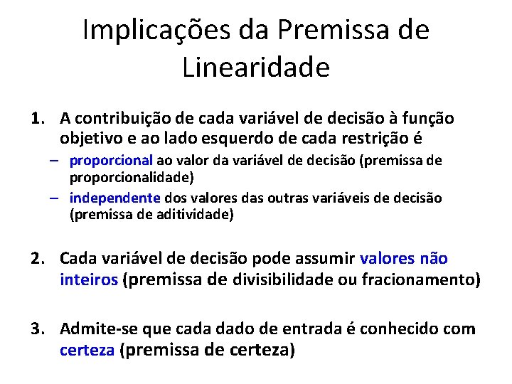 INTRODUO PESQUISA OPERACIONAL Programao Linear Parte 1 Profa