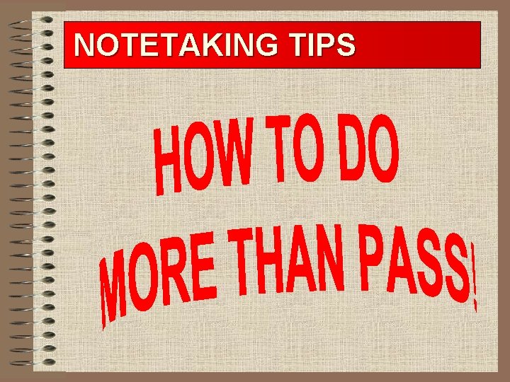 Independent SplitPage Note Taking also called Cornell Notes