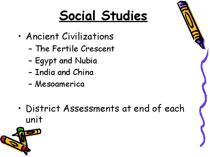 Welcome to th 6 Grade Back to School