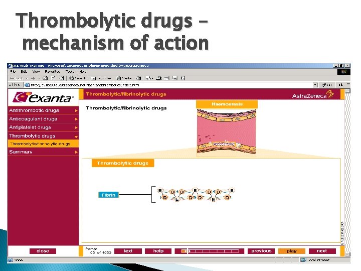 Thrombolytic drugs BY DR ISRAA OMAR FIBRINOLYSIS AND