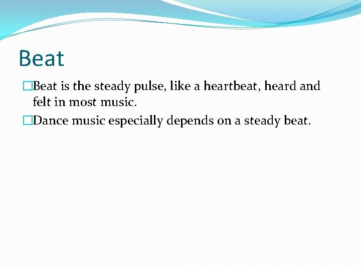 The Elements of Music Pitch Pitch can be